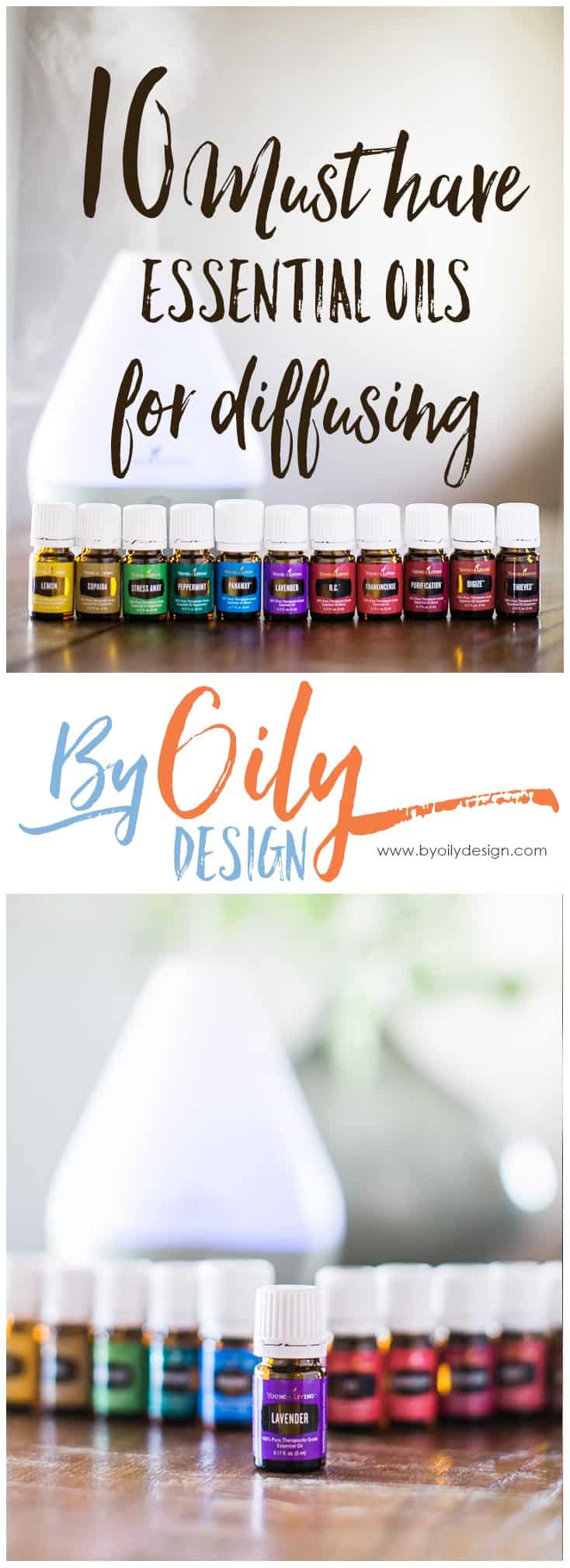10 Must have essential oils for diffusing - By Oily Design