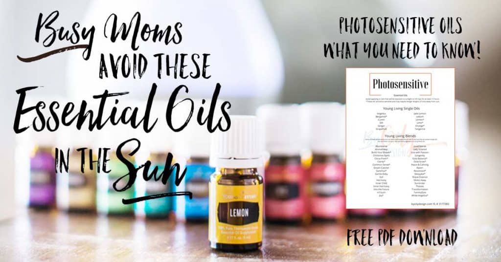 1 Disastrous mistake you can avoid when using essential oils in the sun ...