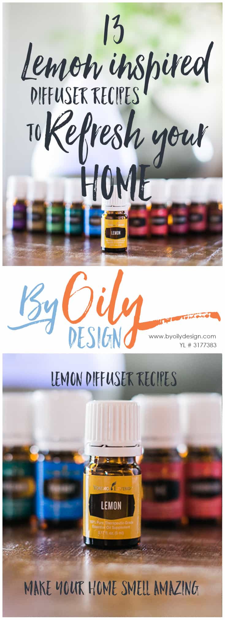 13 Lemon Inspired Diffuser Recipes To Refresh Your Home - By Oily Design