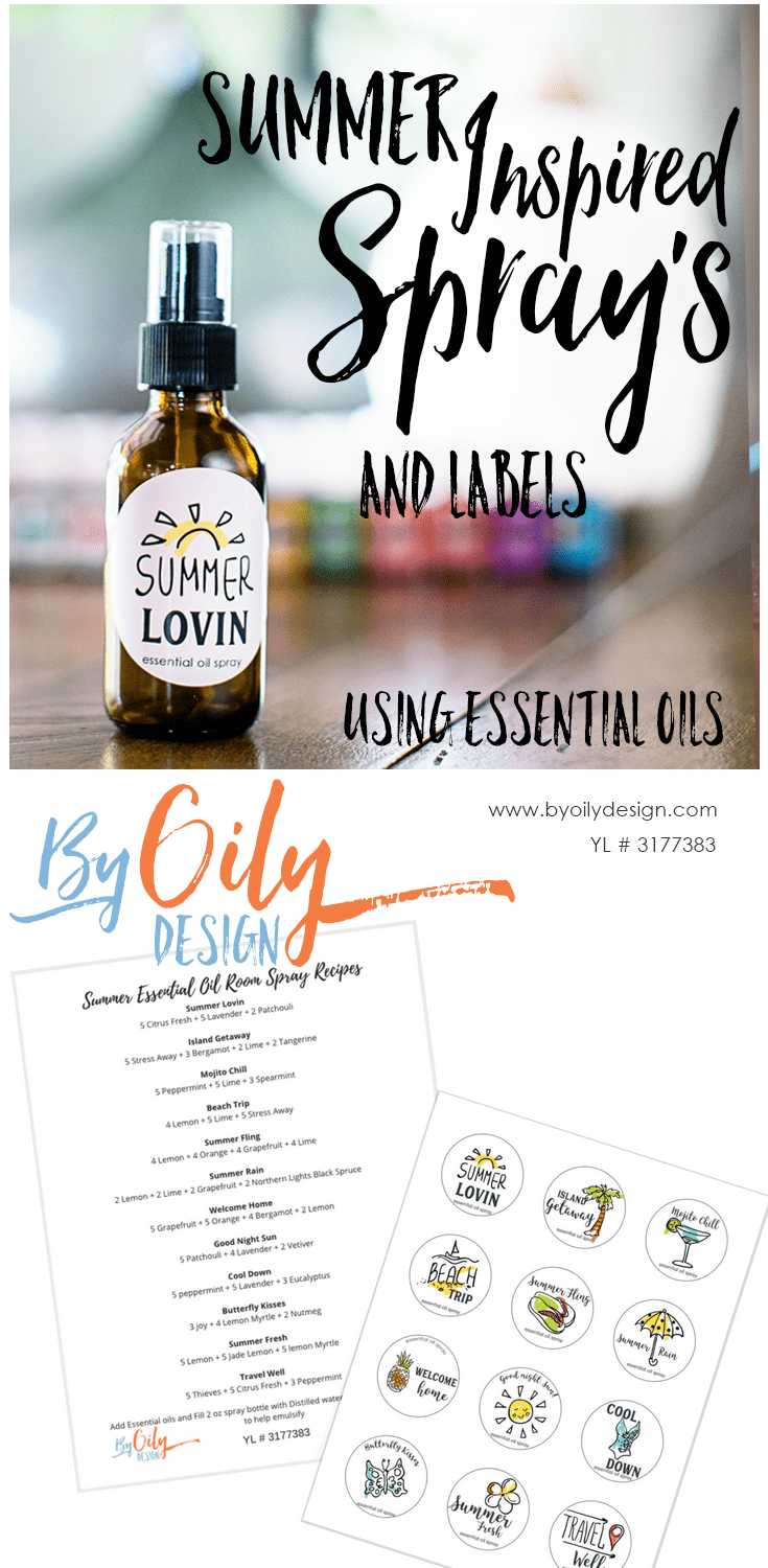 How to make essential oil room sprays that smell amazing - By Oily Design