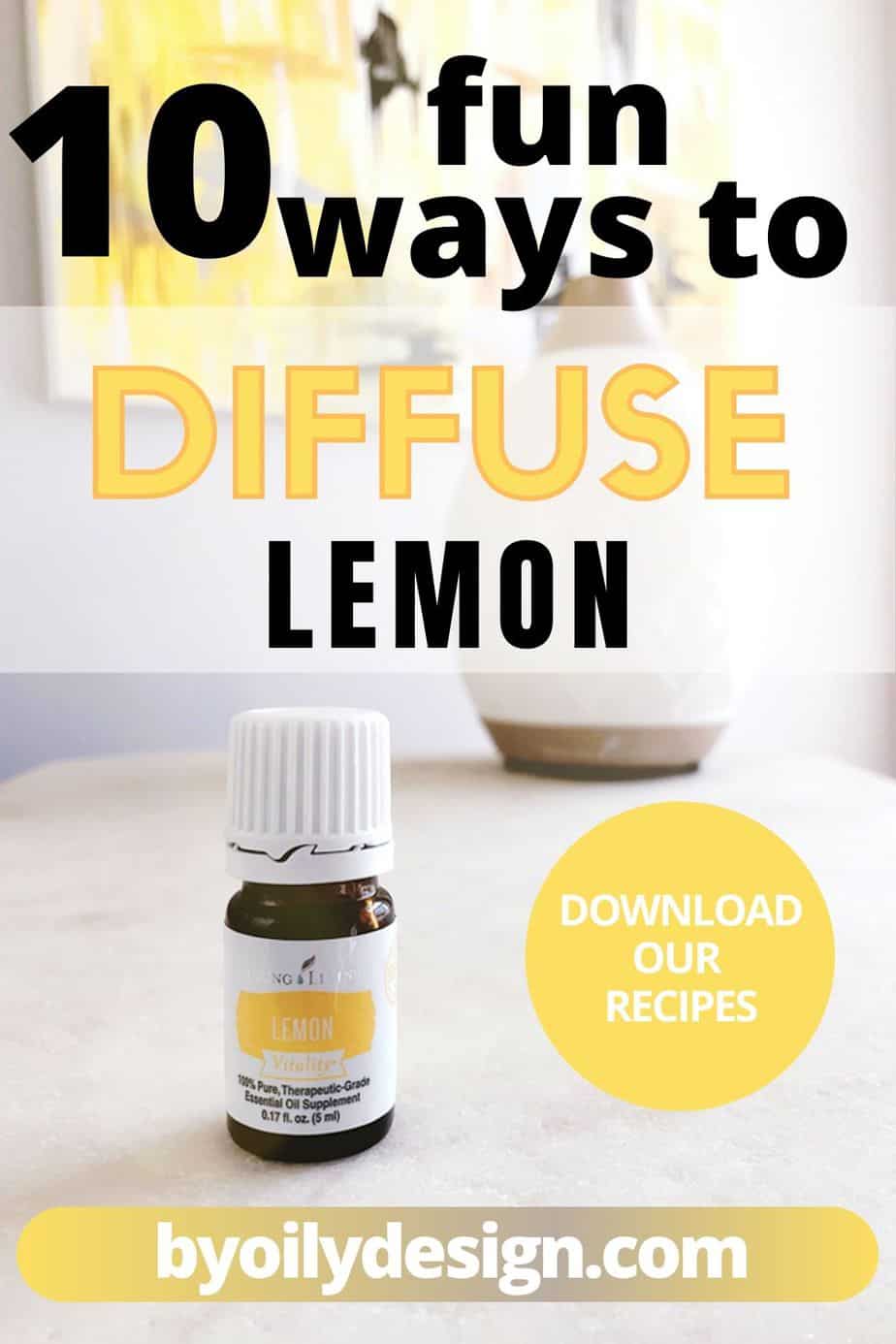 13 Lemon Inspired Diffuser Recipes To Refresh Your Home - By Oily Design
