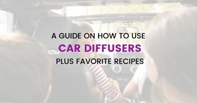 How to use an essential oil car diffuser. - By Oily Design