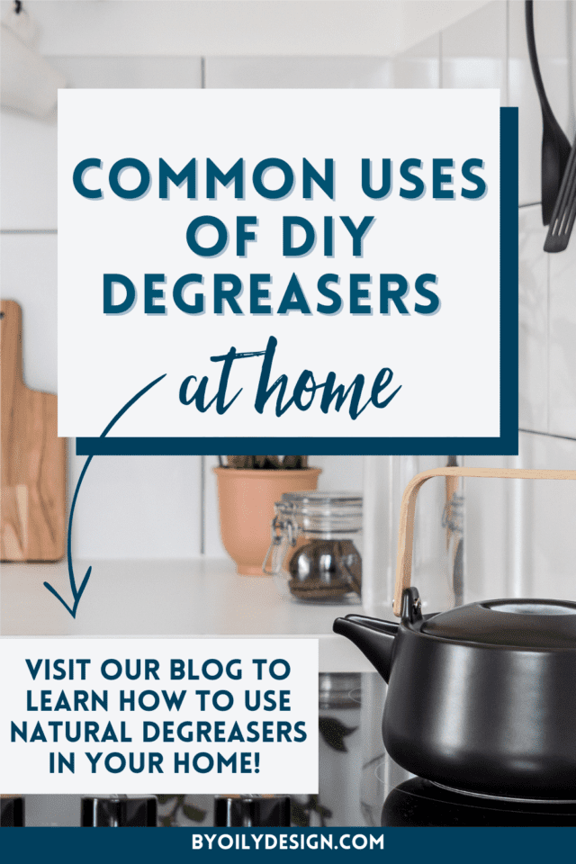 5 Natural Homemade Degreaser Recipes For Your Kitchen - By Oily Design