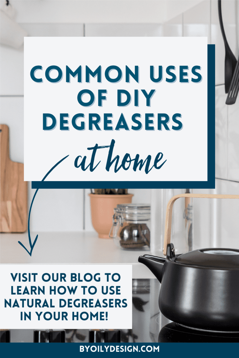 5 Natural Homemade Degreaser Recipes For Your Kitchen - By Oily Design