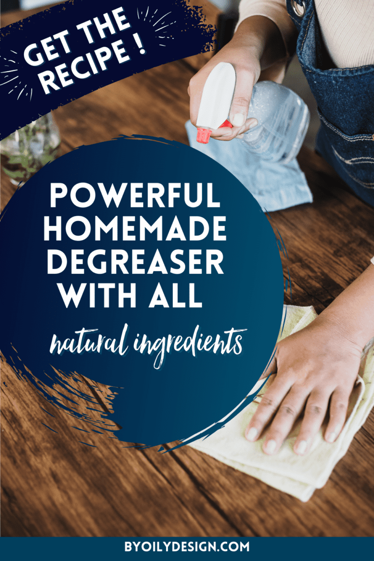 5 Natural Homemade Degreaser Recipes For Your Kitchen - By Oily Design